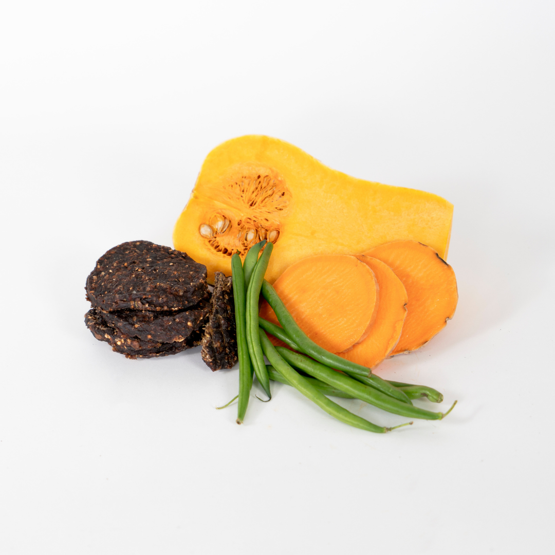Beef and Mixed Vegetables Gourmet Dog Treats– Off Leash Pet Treats